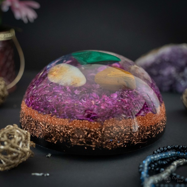 Ametist & Roževec & Tigrovo oko& Citrin & Sodalit & Malahit - Orgonitna ...